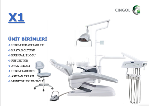 Cingol X1 Diş Üniti |Cingol | Diş Ünitleri | Cingol diş üniti x1
