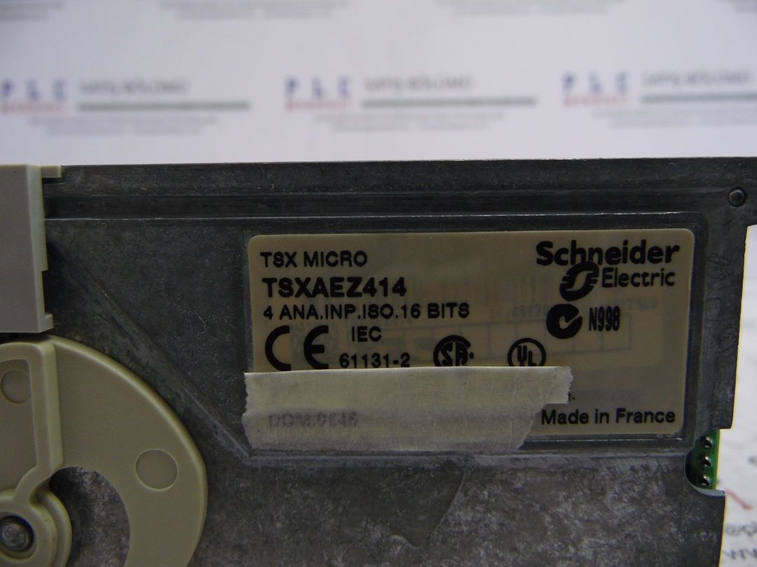 TSXAEZ414 ANALOG INPUT MODULE 4AI 2.EL | PLC Merkezi - Otomasyon Satış