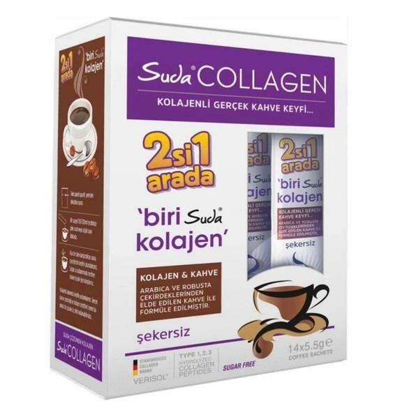 Suda Collagen Kahve 14 Adet x 5.5 Gr