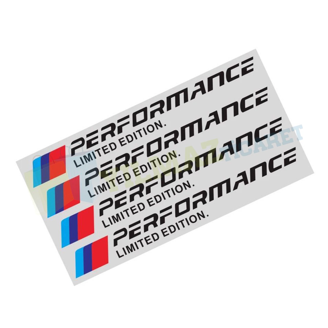 Bmw M Performance Limited Edition Kapu Kolu Oto Sticker 4 Adet