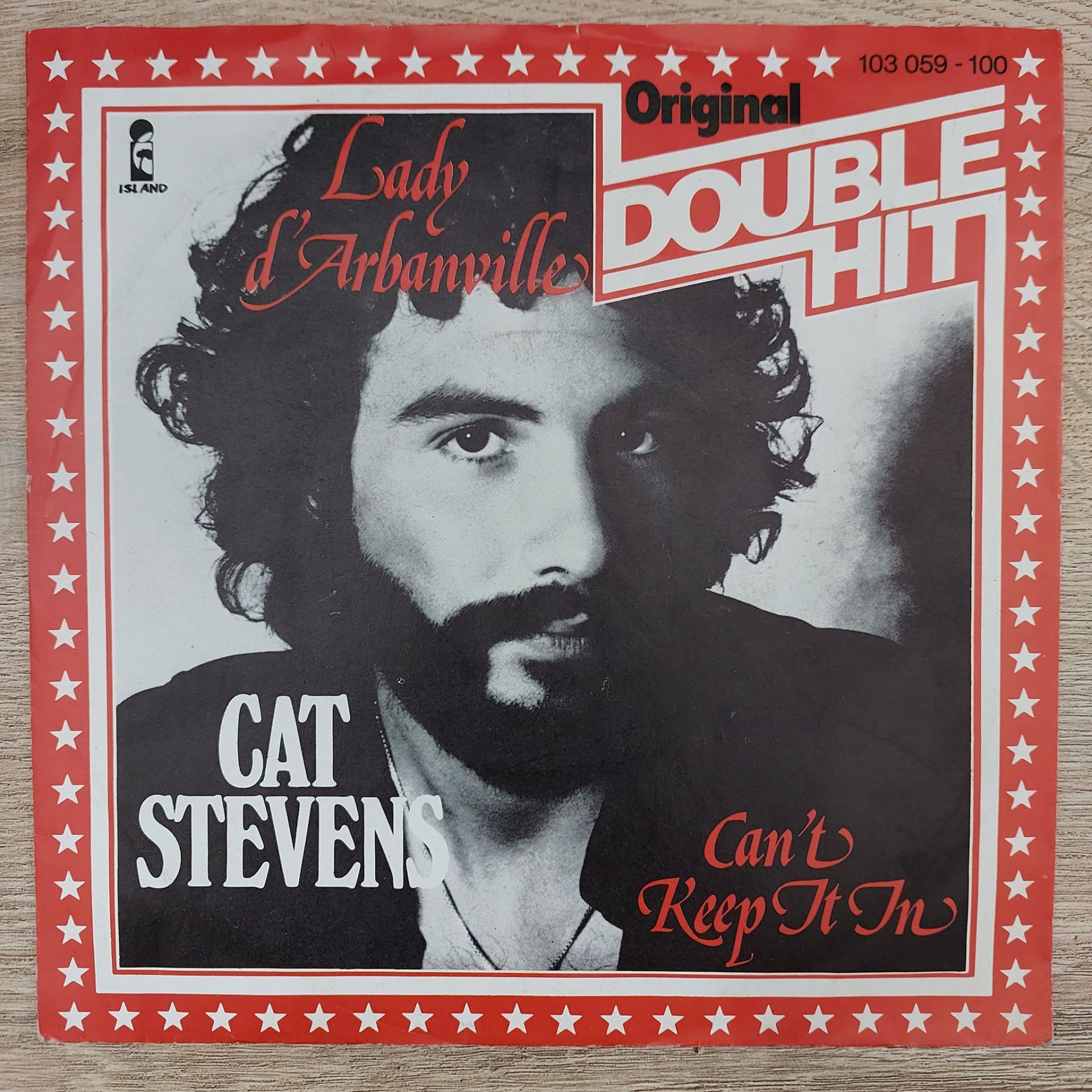 Cat Stevens – Lady D'Arbanville / Can't Keep It In 45LİK PLAK Cat Stevens – Lady D'Arbanville / Can't Keep It In 45LİK PLAK