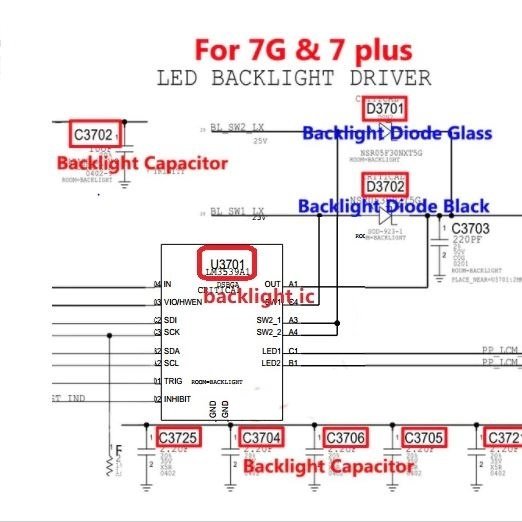 iPhone 7 7 Plus Backlight Kit U3701 IC Set , iPhone 7 7 Plus Backlight ... iPhone 7 7 Plus Backlight Kit U3701 IC Set , iPhone 7 7 Plus Backlight ...