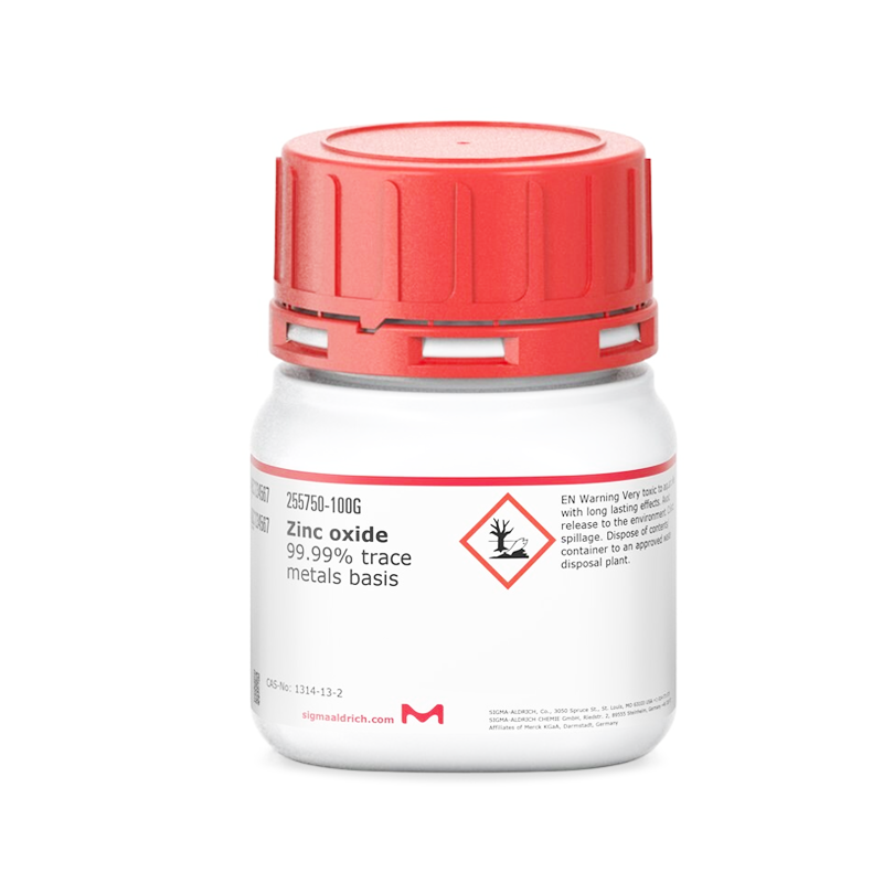 Sigma-Aldrich 255750 Zinc oxide 99.99% trace metals basis 100 gr Sigma-Aldrich 255750 Zinc oxide 99.99% trace metals basis 100 gr
