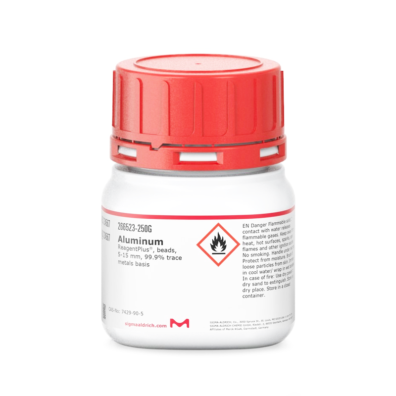 Sigma Aldrich 266523 Aluminum Reagentplus® 999 Trace Metals Basis 250 Gr